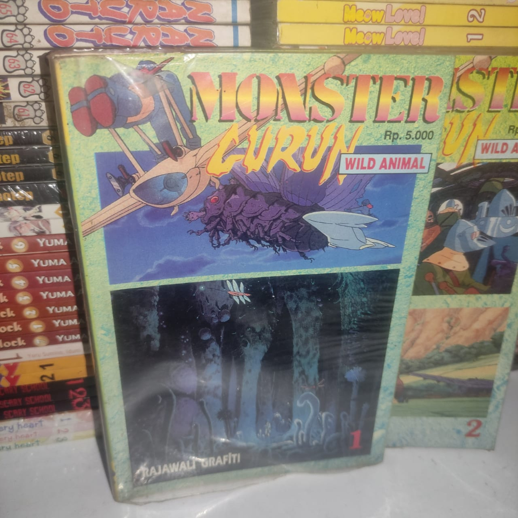 Jual Komik Monster Gurun Wild animal (Set) | Shopee Indonesia