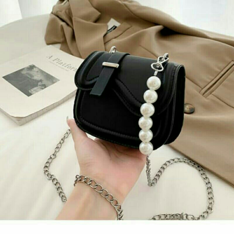 Jual Tas Selempang Mini Wanita Jasmin Mutiara Elegan Slingbag Mini ...