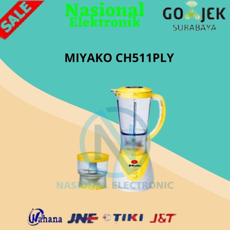 Jual BLENDER CHOPPER MIYAKO CH 511 PLY/CHOPPER CH511PLY/BLENDER CHOPPER ...