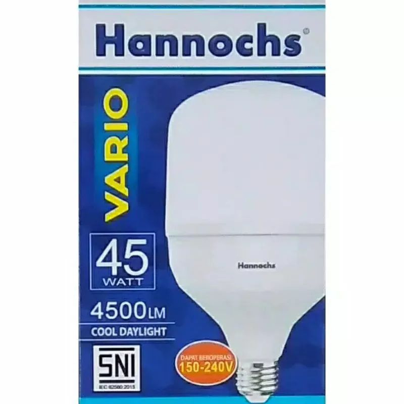 Jual Lampu Led Hannochs Vario 45 Watt Cahaya Putih E27 Bergaransi | Shopee Indonesia