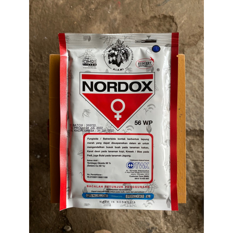 Jual bakterisida Nordox 56wp 100GRAM | Shopee Indonesia