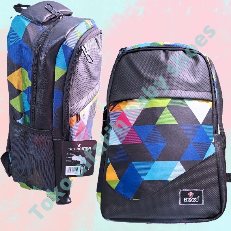 Jual FROSTON A4065 tas ransel premium untuk sekolah kuliah atau kerja ...