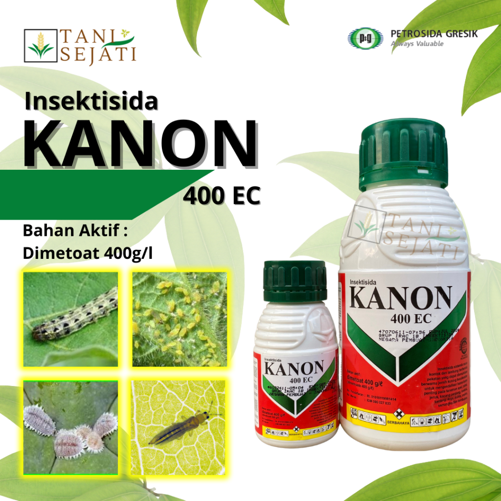 Jual Kanon 400 EC Insektisida Pembasmi Hama Kutu Kebul Ulat Aphid Trips ...