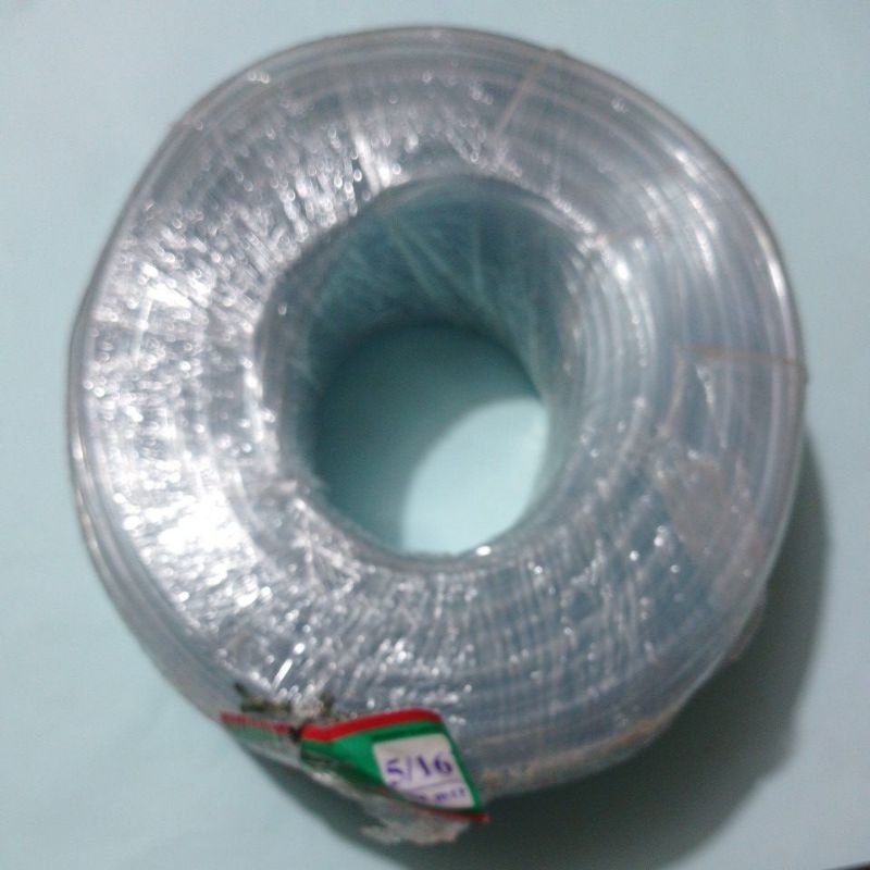 Jual Selang transparan 5/16 Millyard per 1 meter. selang air bening ...