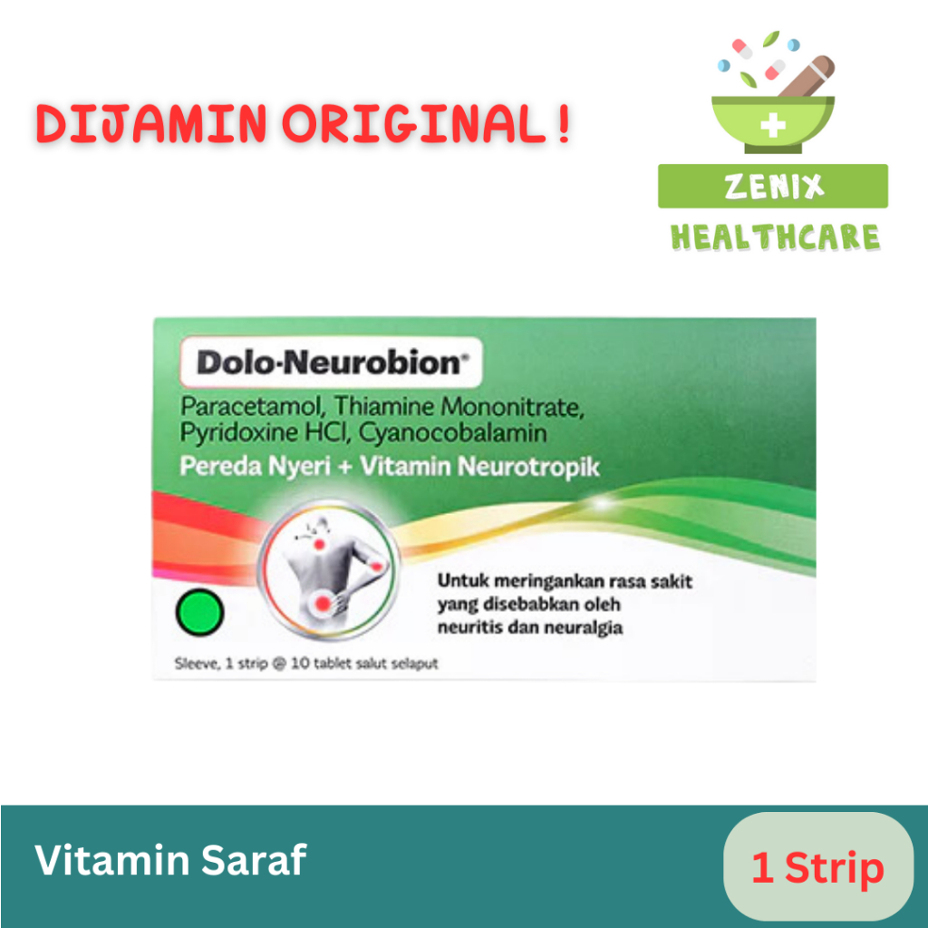Jual Dolo neurobion Vitamin Saraf 1 Strip | Shopee Indonesia