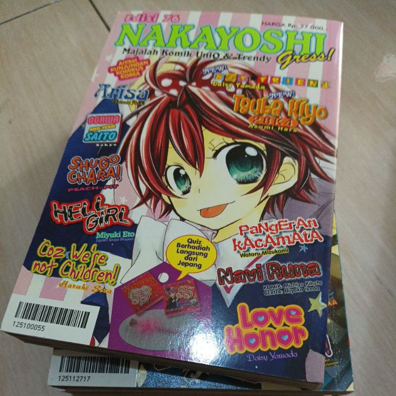 Jual buku komik remaja nakayoshi shonen komik obral original | Shopee Indonesia