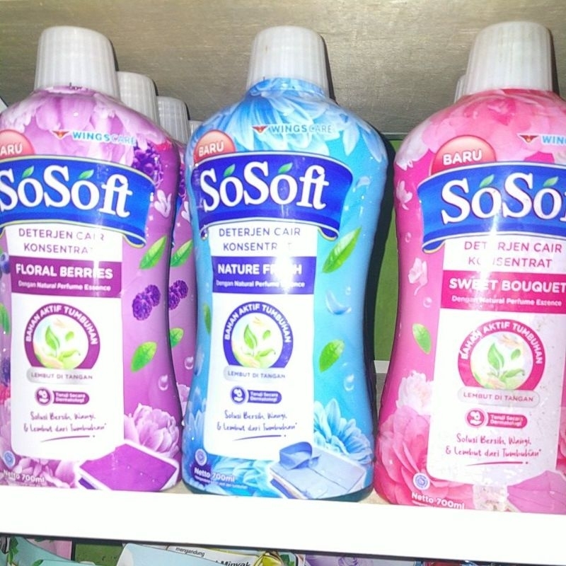 Jual So Soft Detergent 700ml | Shopee Indonesia