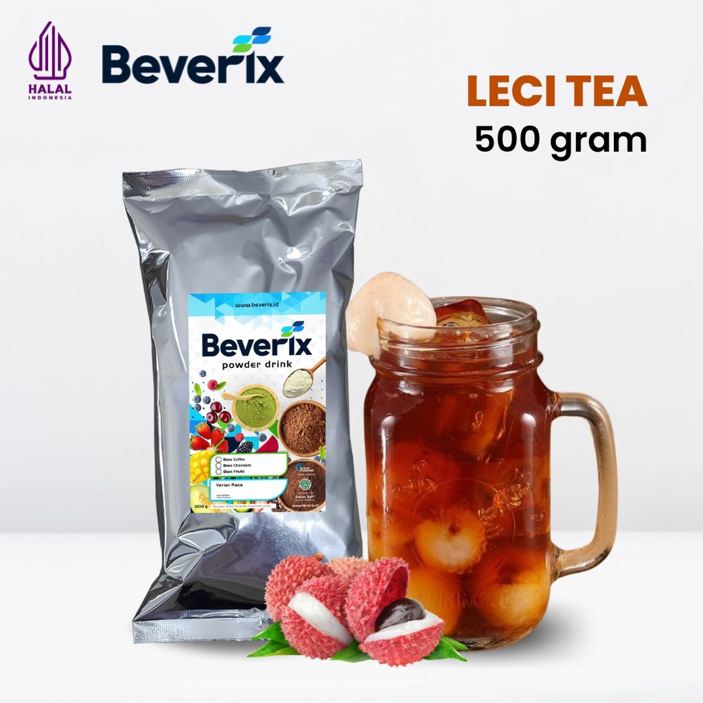 Jual Bubuk Minuman Leci Tea Teh Ekstrak Leci Lychee Enak Murah Powder ...