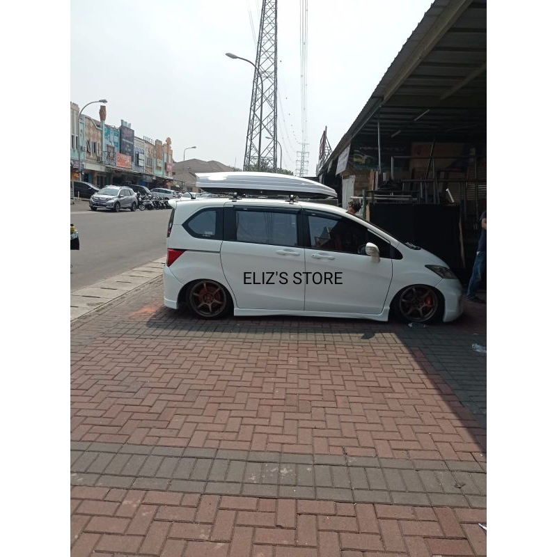 Jual roof box slim mobil/roof box mobil model slim kapasitas 650L/roof ...