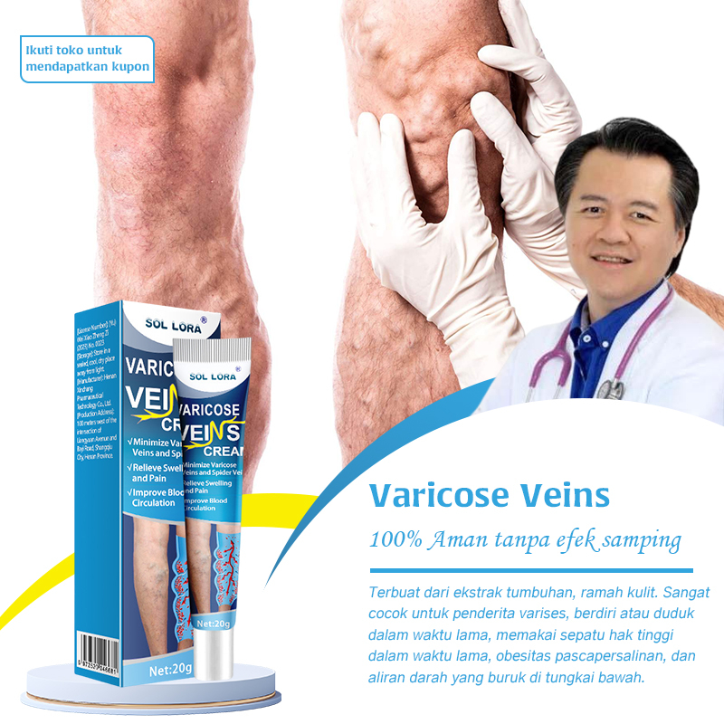 Jual Varicose Veins obat varises di kaki dan betis paling ampuh salep ...