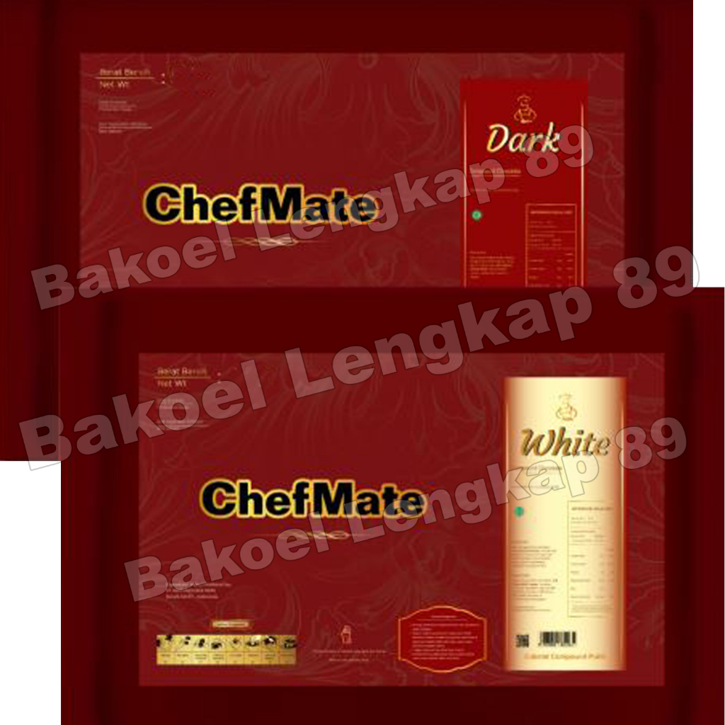 Jual CHEFMATE Chocolate Compound - Pack 1 kg ( Coklat Masak ) | Shopee ...