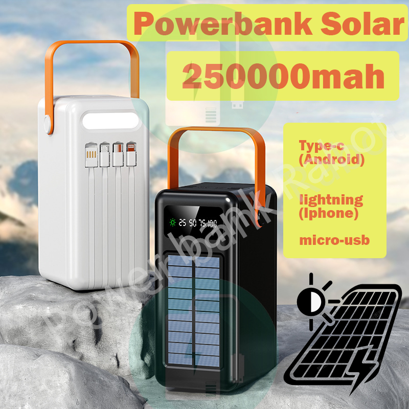 Jual Power bank rabaa powerbank 250000mah power bank solar cell ...