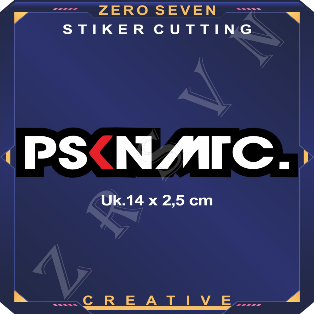 Jual STIKER MOTOR PSKNMTC ( PASUKAN MATIC ) PRINT & CUTTING | Shopee ...