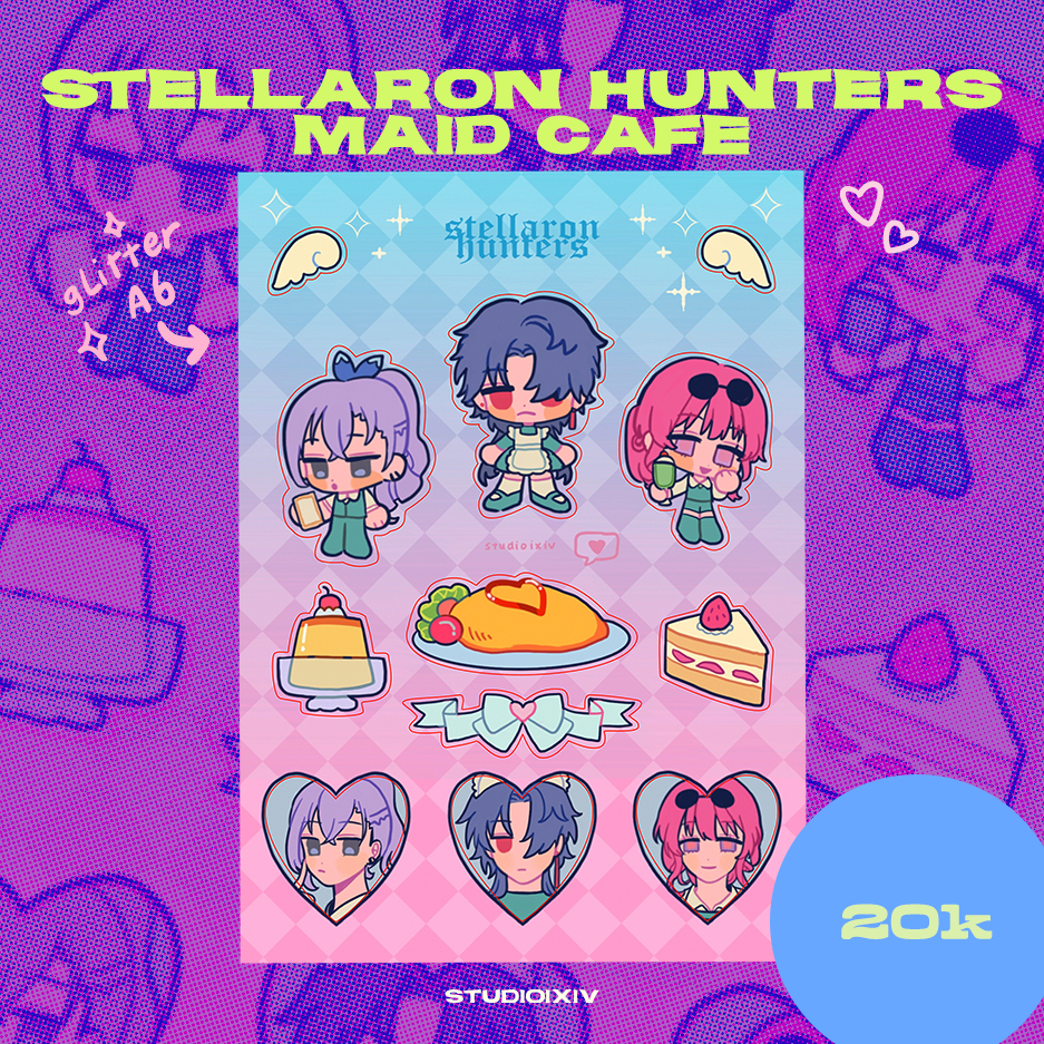 Jual Stellaron Hunters Sticker Sheet | Shopee Indonesia