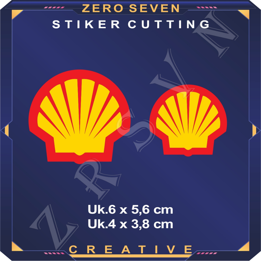 Jual STIKER LOGO SHELL / RACING / STIKER MOTOR / AESTHETIC / VYNIL ...