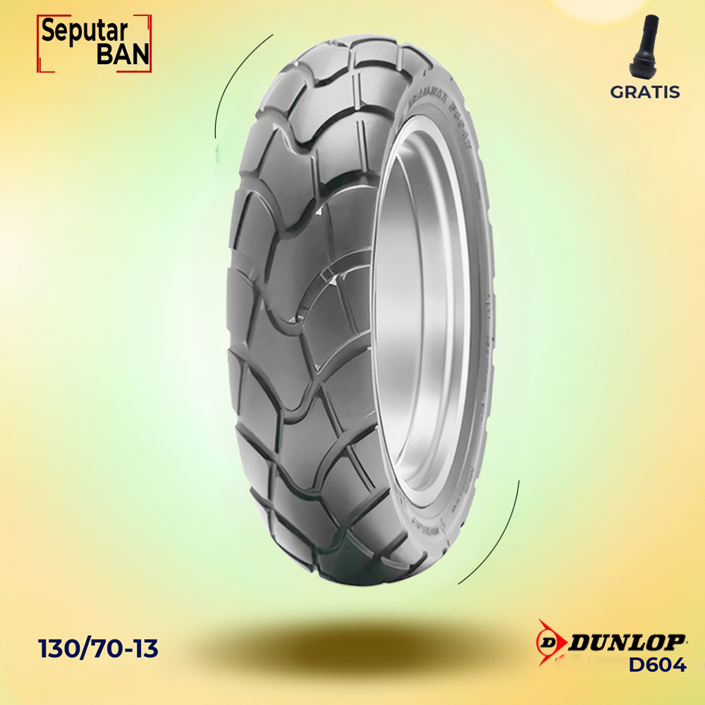 Jual Promo Ban Belakang Motor HONDA ADV DUNLOP D604 130/70-13 Tubeless ...