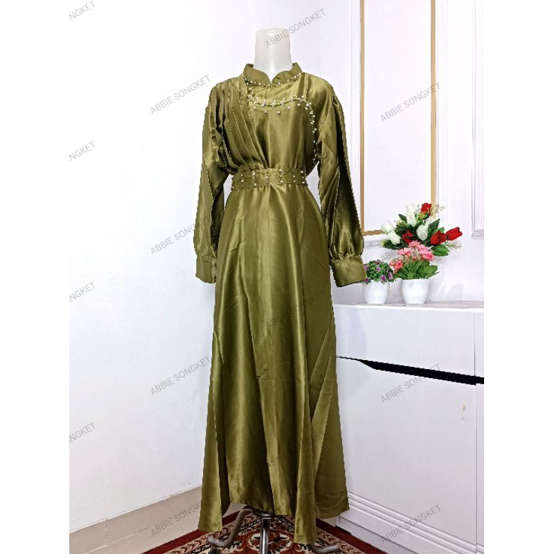 Jual DRESS SONIA GAUN KONDANGAN FORMAL PANJANG | Shopee Indonesia