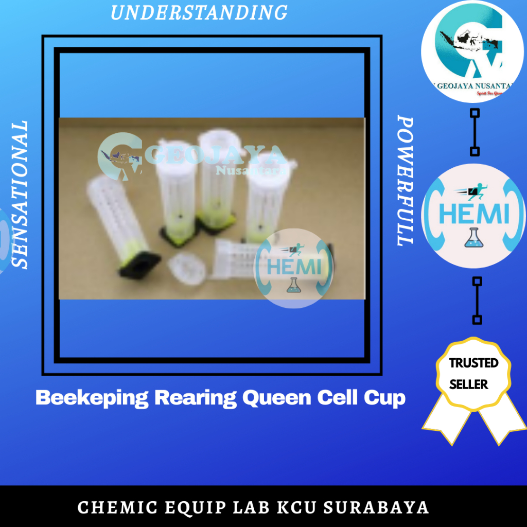 Jual Beekeping Rearing Queen Cell Cup (With cell cup holder, Peralatan ...
