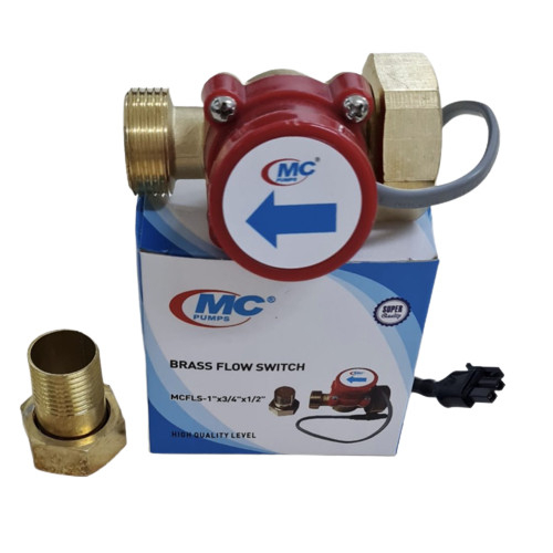 Jual Brass Switch 1"-3/4" MC - Flow Switch MC - Otomatis Pompa ...