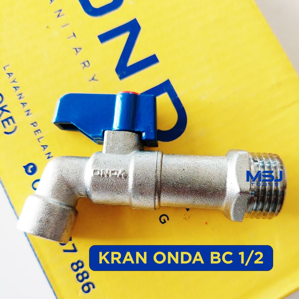Jual Kran onda BC 1/2 inchi kran Air Tembok type BC, Merk ONDA ORIGINAL ...