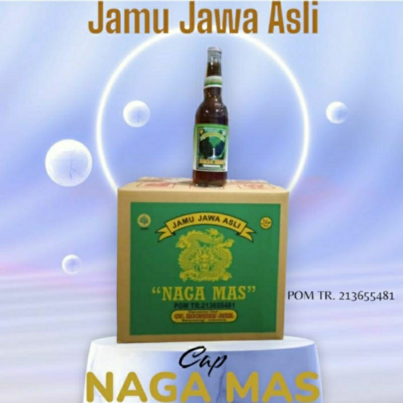 Jual Jamu Jawa Asli Cap Naga Mas 600 ml (Rasa manis - Pahit) - pegal ...