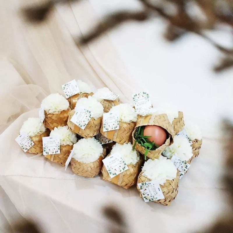 Jual Besek Bambu Mini 7x7 / Besek Snack dan Souvenir Grosir Termurah ...