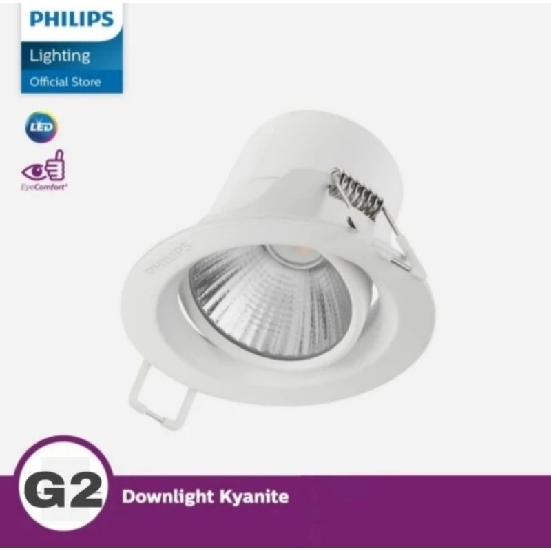 Jual Lampu PHILIPS LED Spot Spotlight KYANITE SL201 3W 4.5W Warm White ...