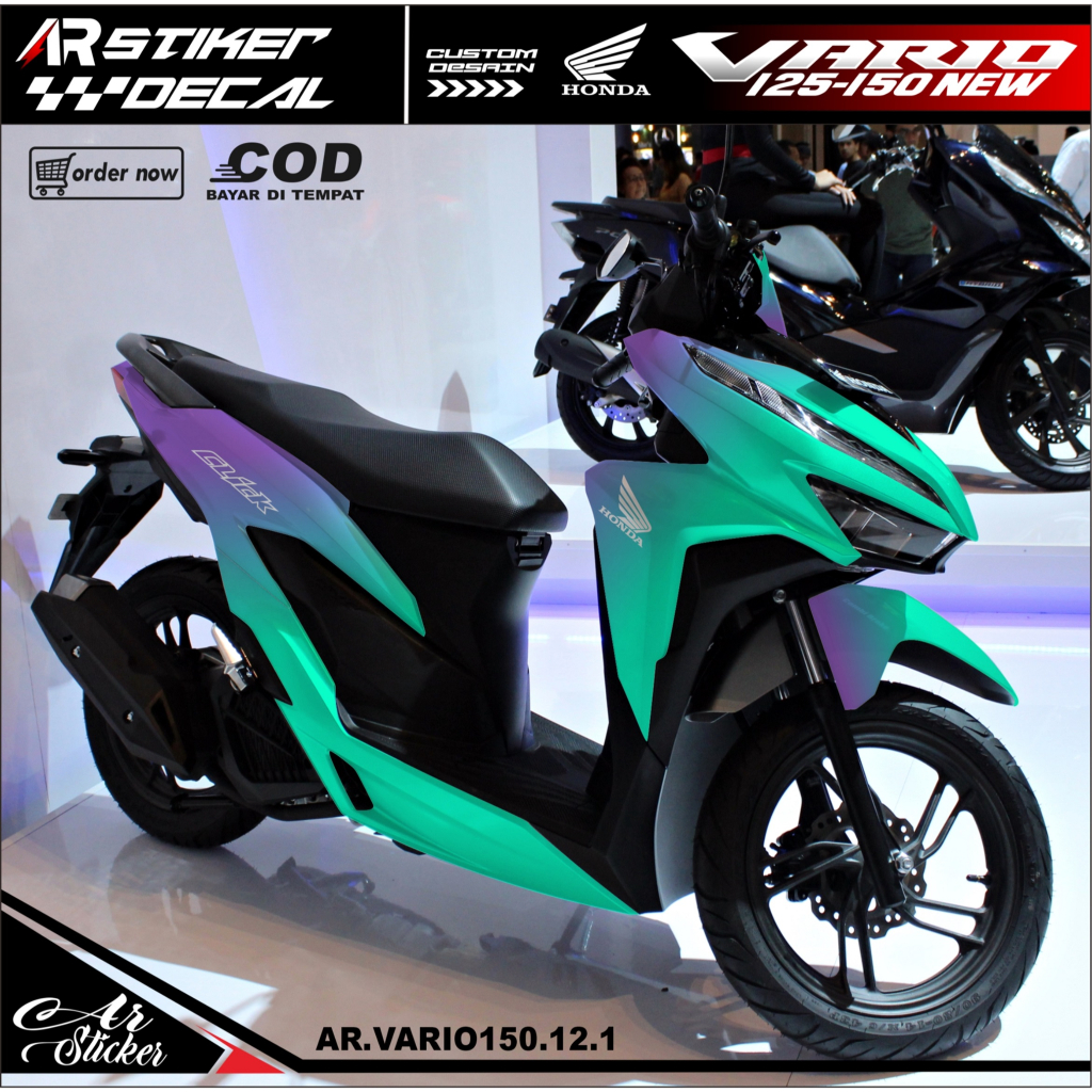 Jual Decal Sticker Honda Vario 125-150 All New Full body Stiker Honda ...