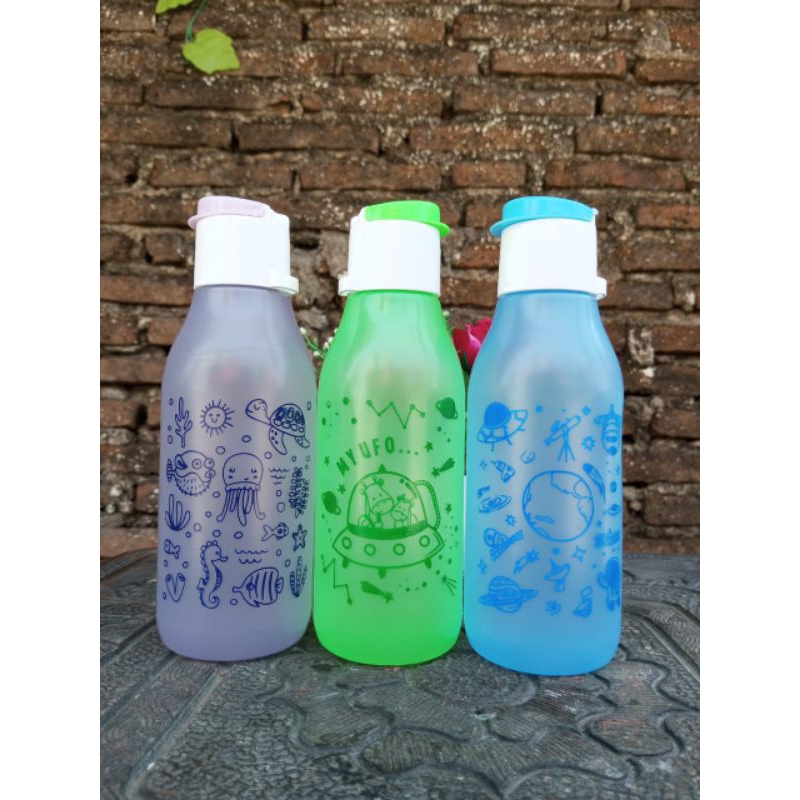 Jual Botol Minum flip top elixir anti tumpah 500ml | Shopee Indonesia