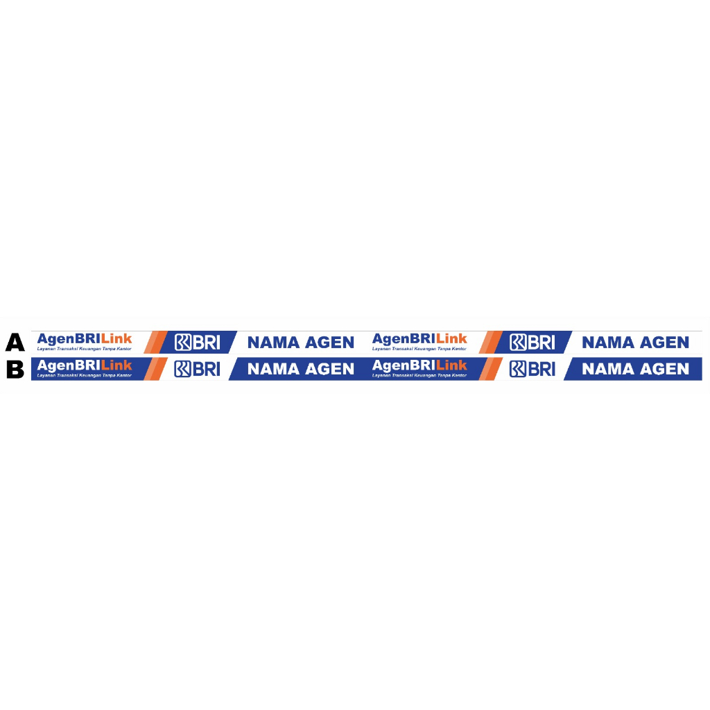Jual STIKER VINYL LIST ETALASE KACA KONTER AGEN BRILIK ( CUSTOM NAMA ...