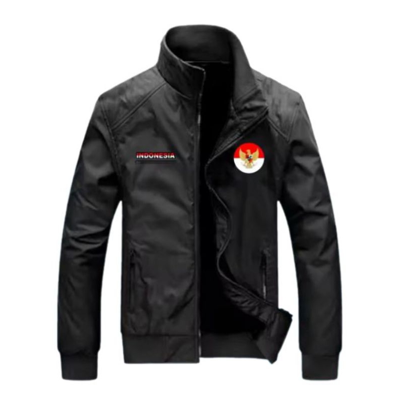 Jual JAKET PRIA PARASUT TAHAN AIR BOMBER GARUDA | Shopee Indonesia