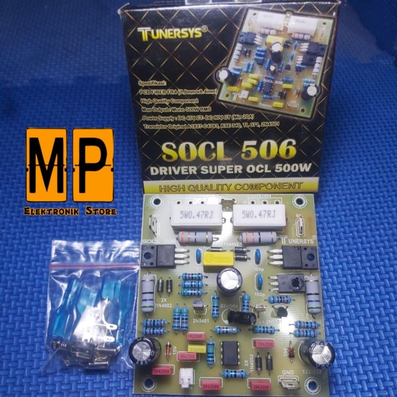 Jual Kit Power Driver 500 watt Super OCL SOCL 506 Tunersys | Shopee ...