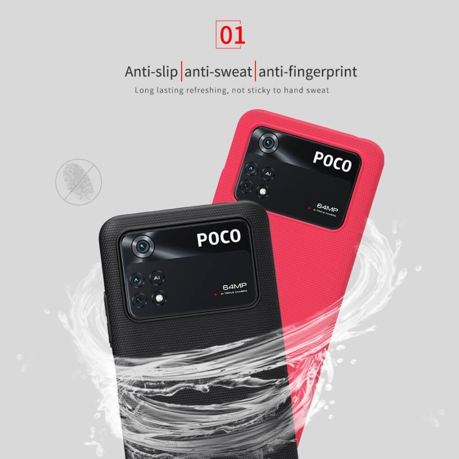 Jual Hard Case Xiaomi Poco M4 Pro Nillkin Super Frosted Shield Casing ...