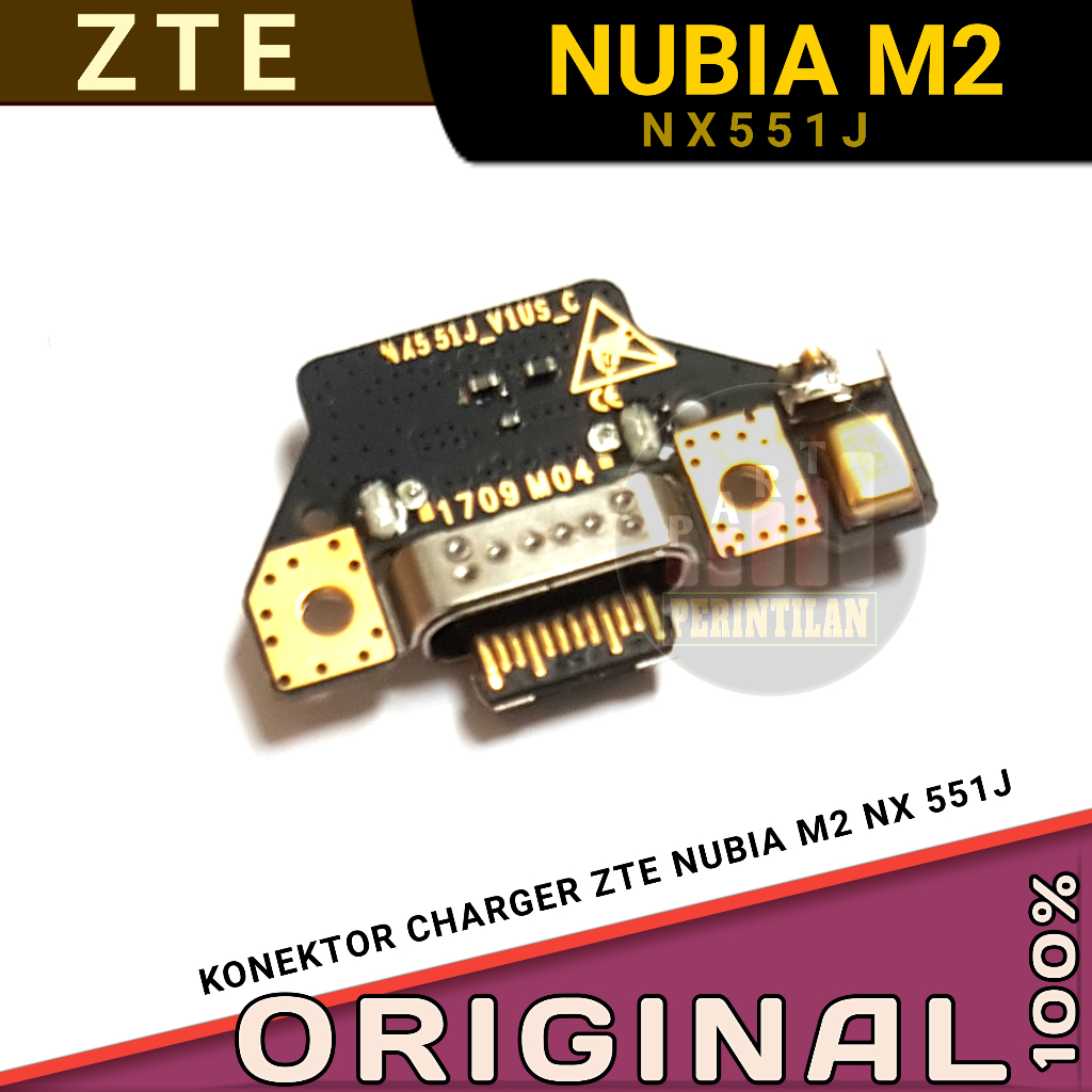 Jual KONEKTOR CHARGER MIC ZTE NUBIA M2 NX551J ORIGINAL | Shopee Indonesia