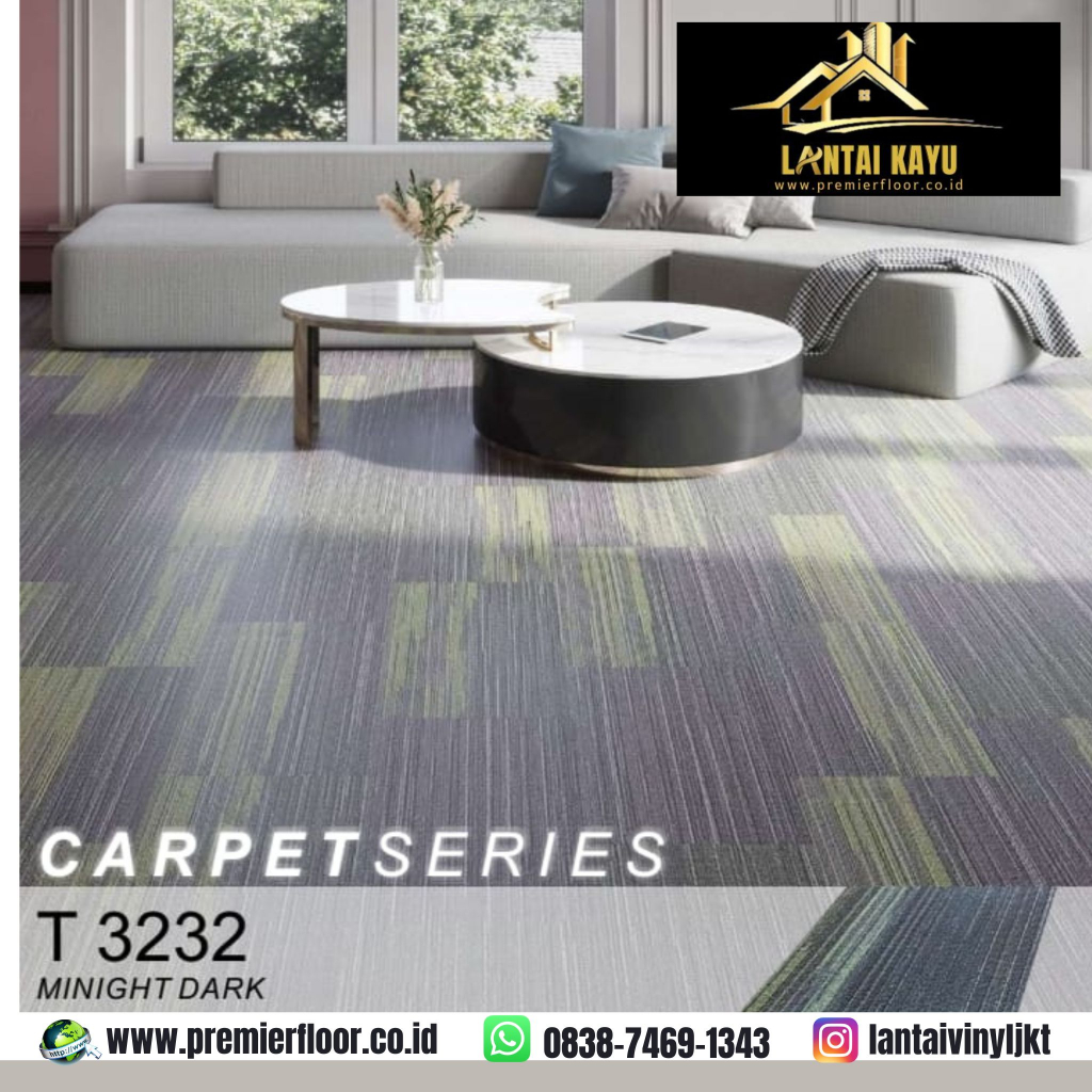 Jual Vinyl Laiv Tile Motif Karpet Tebal 3mm | Shopee Indonesia