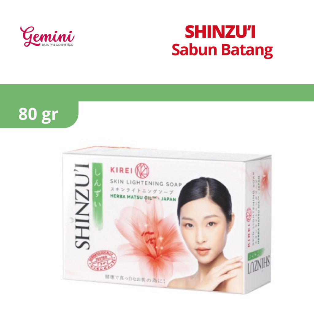 Jual SHINZU'I Skin Lightening Soap Bar 80 gr Sabun Batang Shinzui Kirei ...