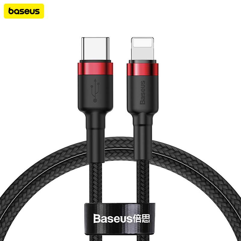Jual Baseus Cafule Cable Type-C to iP PD 20W 1m - CATLKLF | Shopee ...
