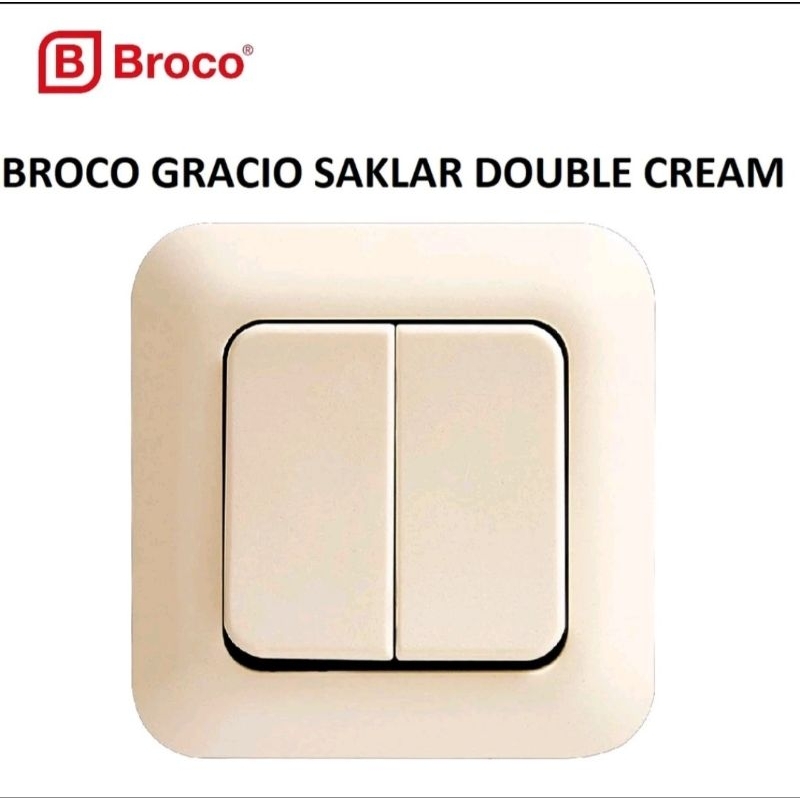 Jual Saklar Seri Broco Gracio | Shopee Indonesia