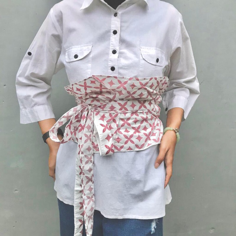 Jual OBI BELT BATIK JUMPUTAN// OBI BELT KEKINIAN // IKAT PINGGANG ...