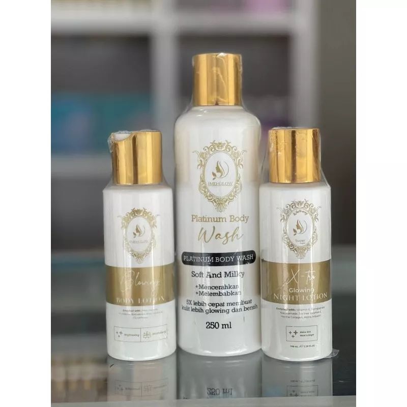 Jual PAKET KOMPLIT HB SUPER WHITENING IMD + BODY WASH PLATINUM | Shopee ...