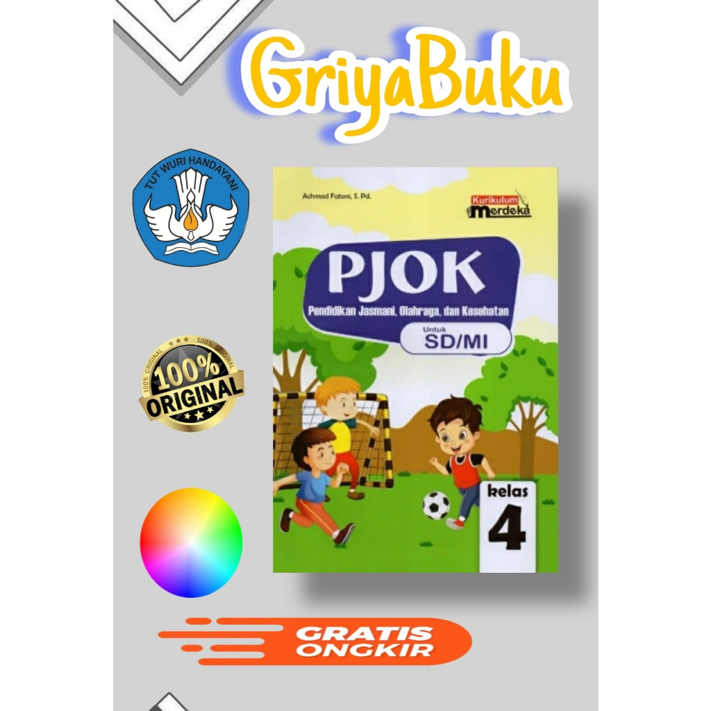 Jual BUKU PAKET SISWA SD/MI PJOK KELAS 4 WAHANA KARYA JAYA KURIKULUM MERDEKA KURMER | Shopee ...