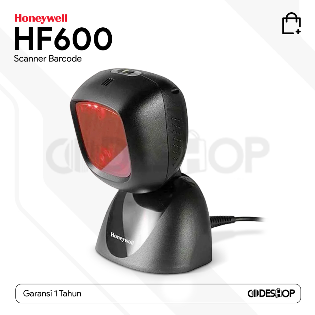 Jual 2D BARCODE SCANNER HONEYWELL HF600 | HF-600 QR CODE EFAKTUR ( 1D ...