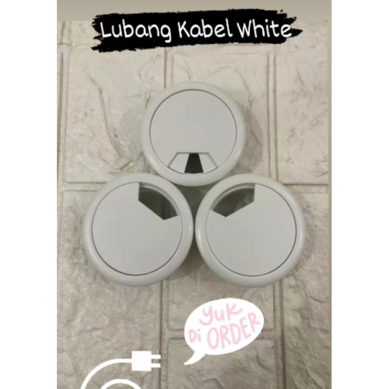 Jual Lubang Kabel Meja Kantor Lubang kabel Meja komputer | Shopee Indonesia