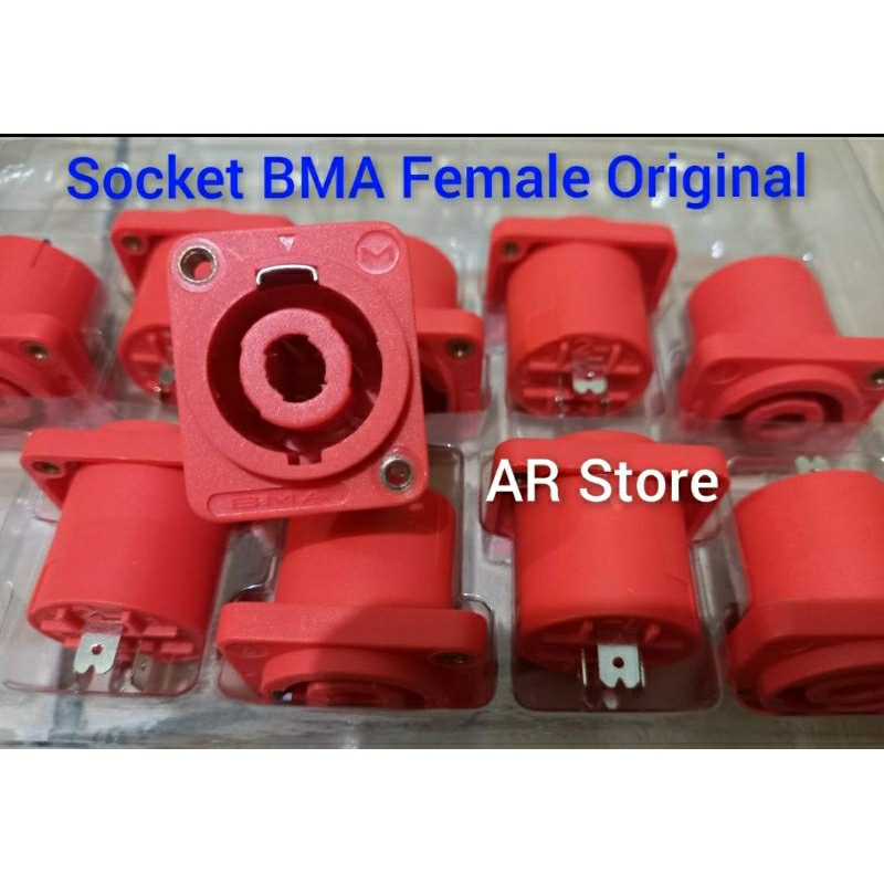 Jual Soket socket spikon bma female asli original orange | Shopee Indonesia