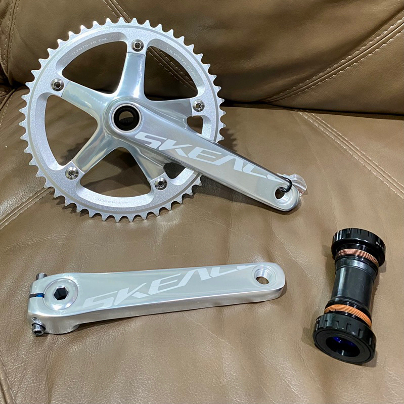 Jual Crankset SkeAce 48T BCD144 BB HT2 Silver | Shopee Indonesia