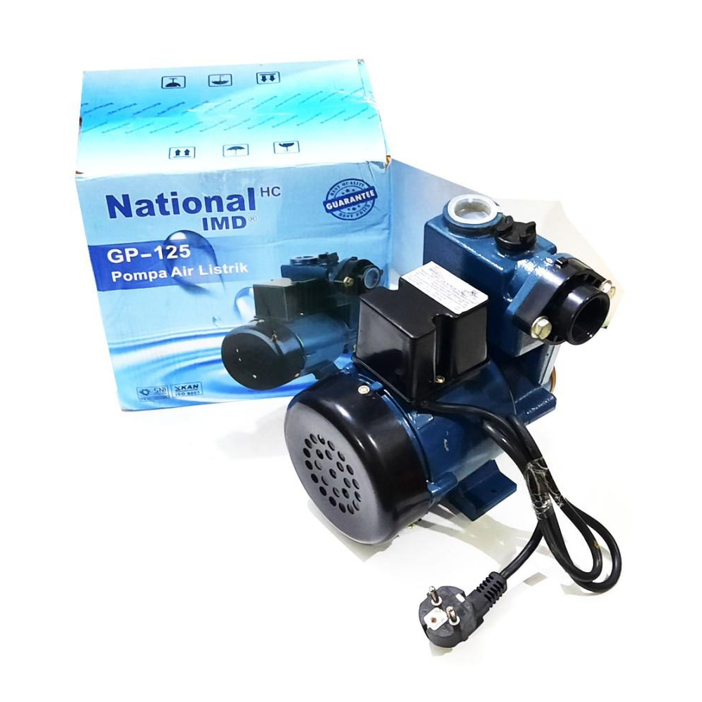 Jual NATIONAL IMD Pompa Air Listrik GP-125 Mesin Pompa Air National ...