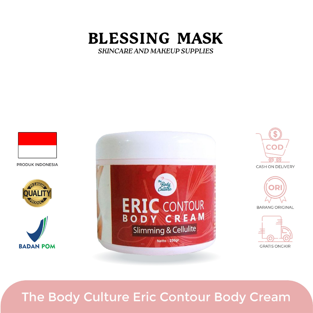 Jual THE BODY CULTURE Dr Eric Contour Body Cream | Cream Pembakar Lemak ...