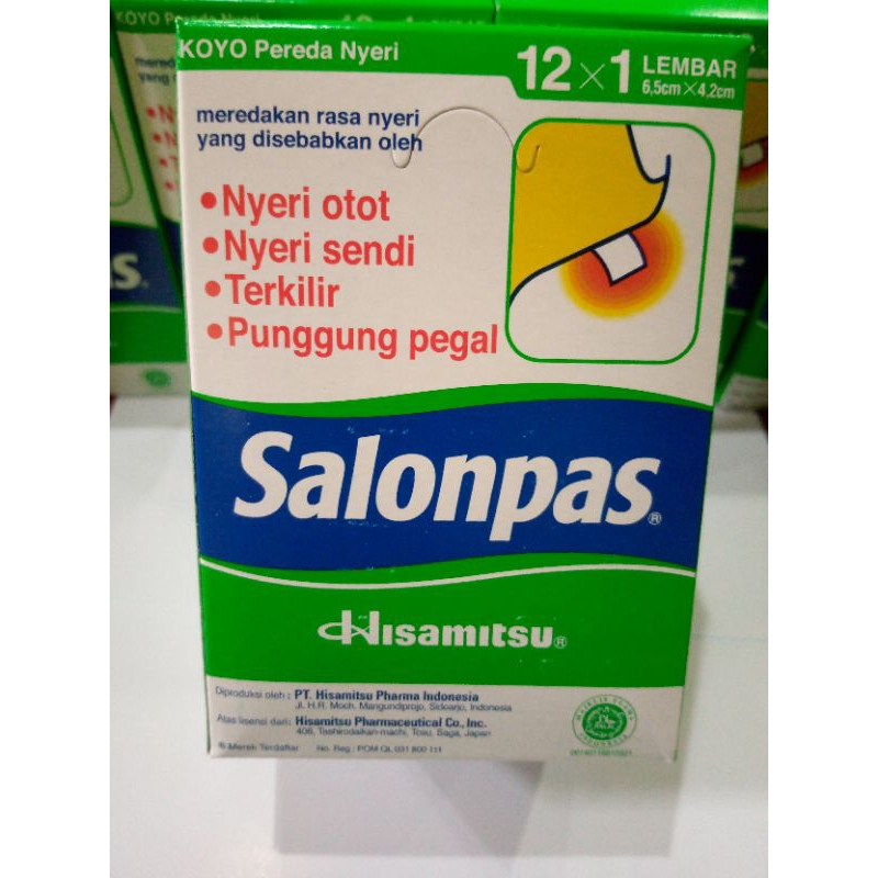 Jual Salonpas Koyo 1 Box 12x1 | Shopee Indonesia