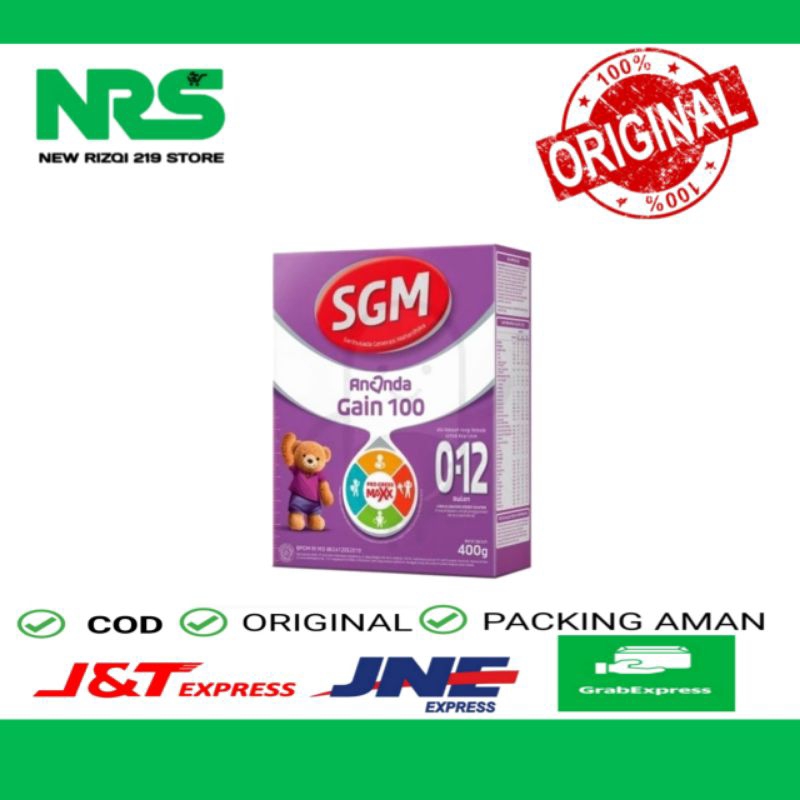 Jual SGM Ananda Gain 100 400 gr | Shopee Indonesia