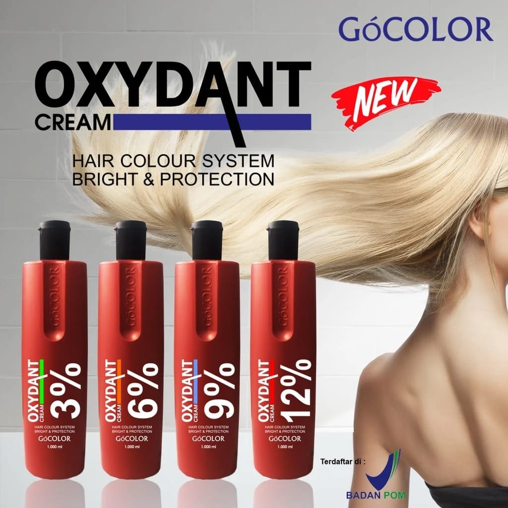 Jual GOCOLOR - Oxydant Cream Uk. 1 Liter | Shopee Indonesia